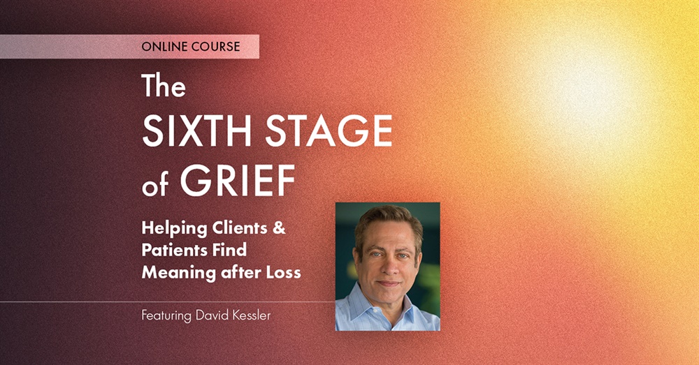 The Sixth Stage of Grief: Helping Clients & Patients Find Meaning After ...